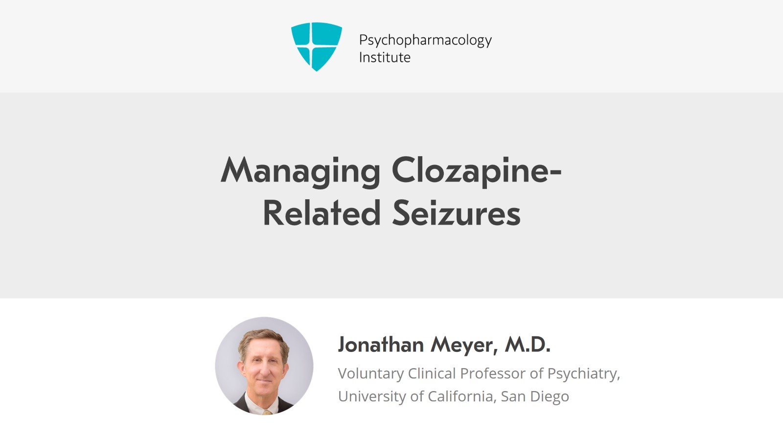 Psychopharmacology Institute